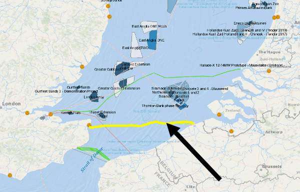 First Belgium-UK interconnector up and running | 4C Offshore News
