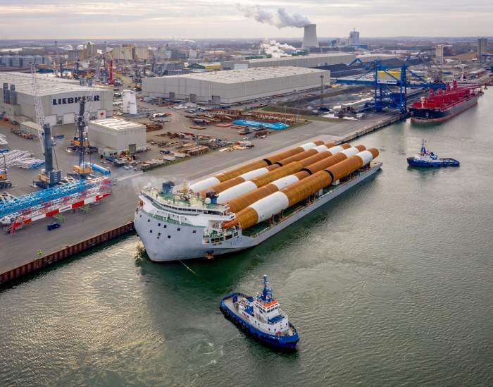 Foundations arrive for Formosa Phase 2 | 4C Offshore News