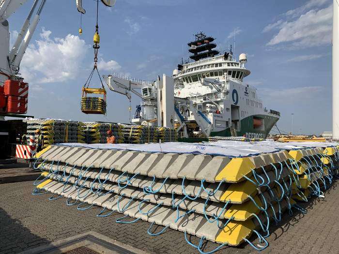 Pipeshield delivers further EA1 scour protection | 4C Offshore News