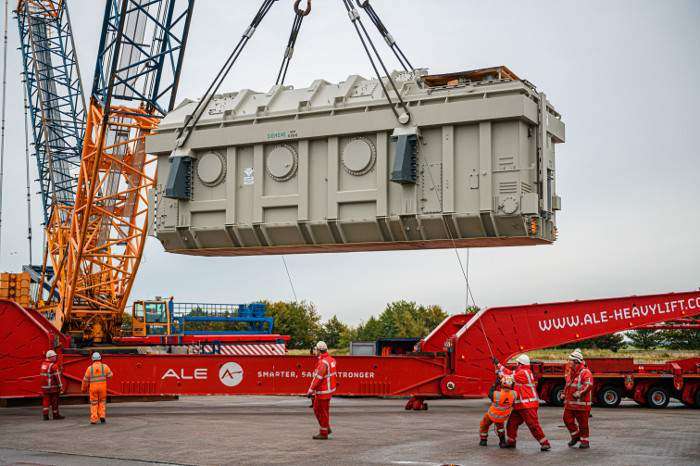 Triton transformer arrives at Bicker Fen | 4C Offshore News