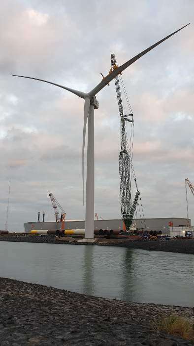 Haliade-X looms over Rotterdam TGS 4C | 4C Offshore News
