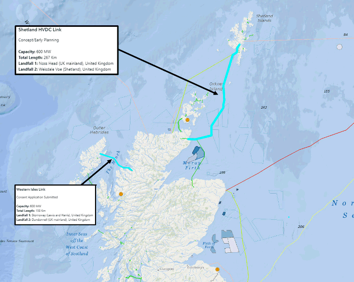 Ofgem denies Scottish Isles interconnector proposals | 4C Offshore News
