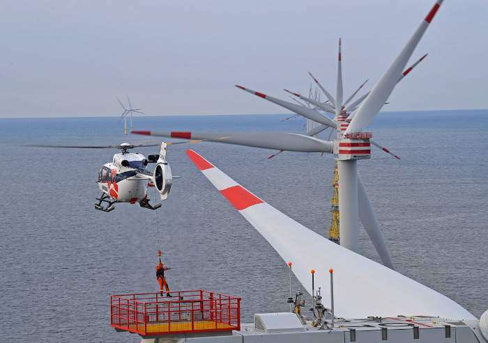 East Anglia ONE gets air support TGS 4C | 4C Offshore News