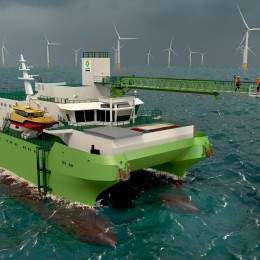 DEME's first SOV - keel laid | 4C Offshore News
