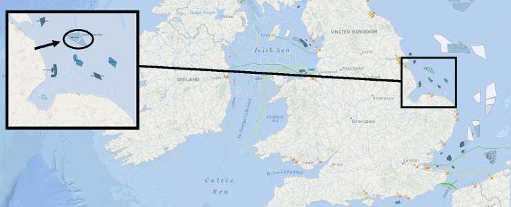 Seaway Strashnov arrives on Triton Knoll | 4C Offshore News