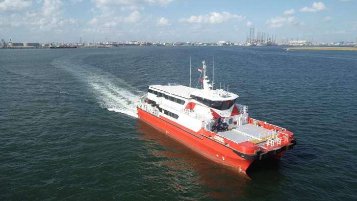 First SATV on sea trials for Taiwan work TGS 4C | 4C Offshore News