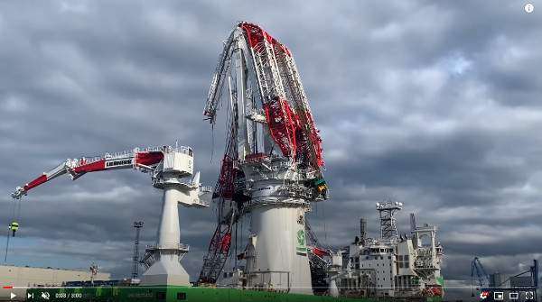 Orion's crane collapses during load tests TGS 4C | 4C Offshore News