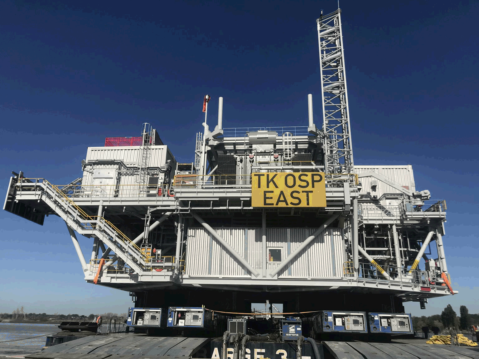 Triton Knoll's final OSP sets sail | 4C Offshore News