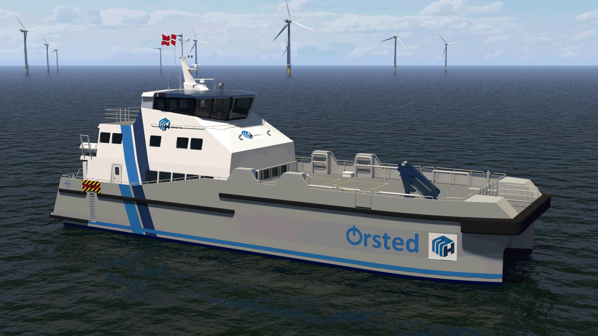 MHO-Co designs hybrid electric CTVs | 4C Offshore News