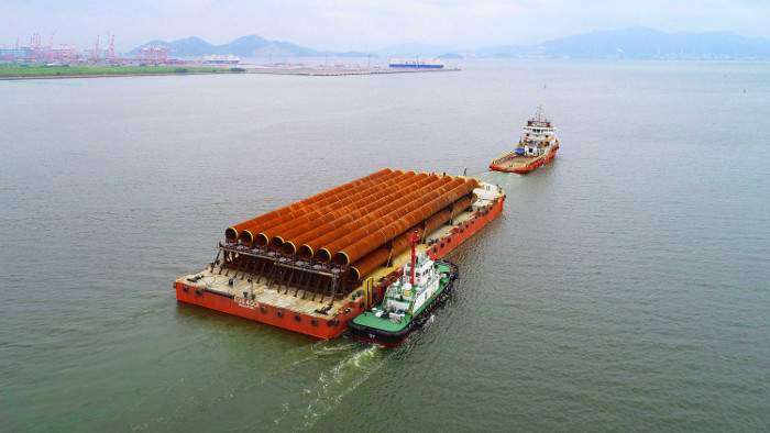 EOS and HHC complete foundation transportation for Taipower project TGS ...
