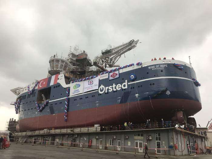 New Ørsted SOV launched | 4C Offshore News