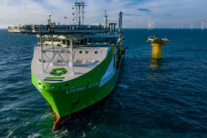 Living Stone connects Moray East | 4C Offshore News