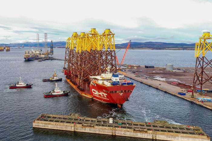 OHT completes jacket transportation for Moray East | 4C Offshore News