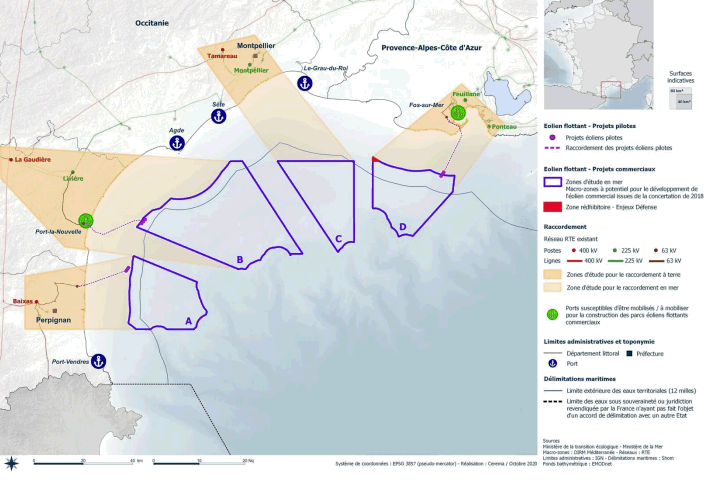France set debate dates for Mediterranean floating wind | 4C Offshore News