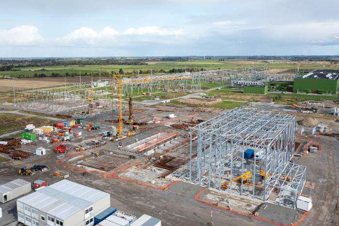 Foundations laid for DolWin5 onshore converter station | 4C Offshore News