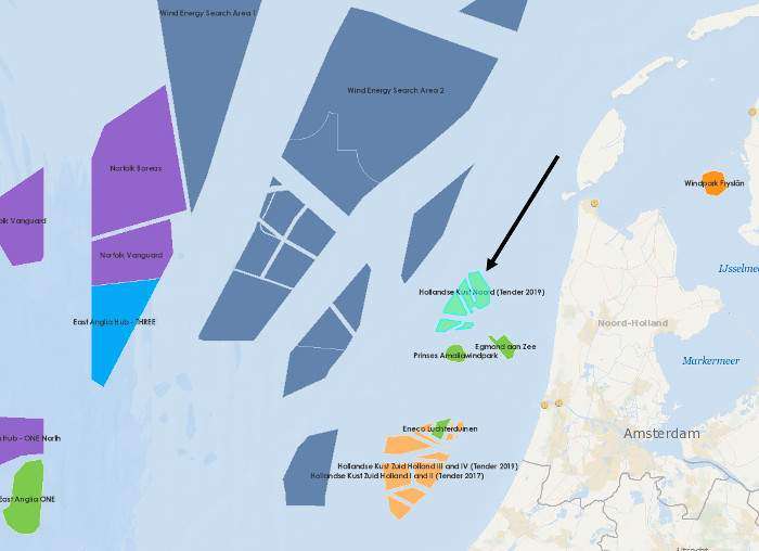 UXO campaign underway for Hollandse Kust Noord | 4C Offshore News