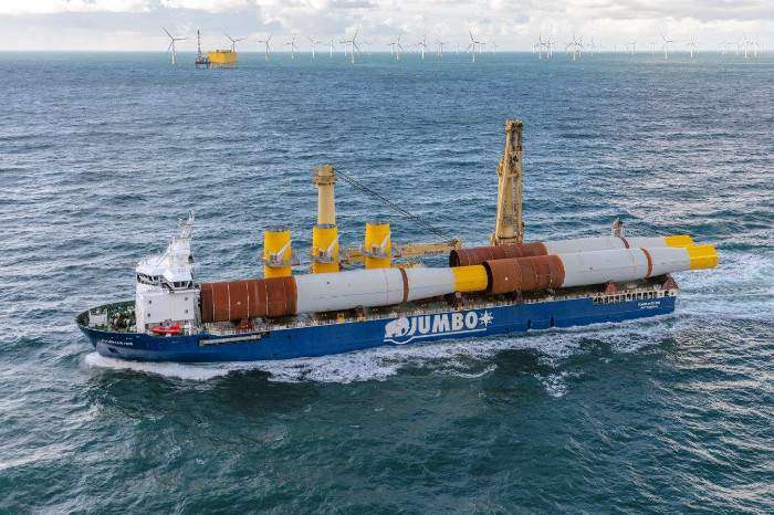 Jumbo Shipping wraps up contract for Hornsea Two | 4C Offshore News