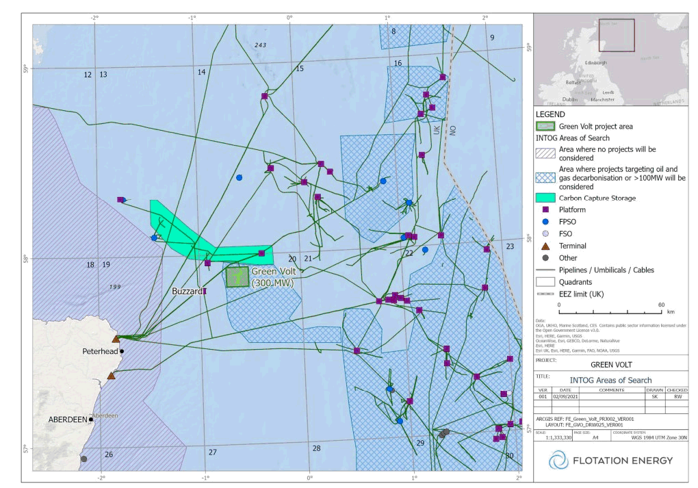 Green Volt Floating Offshore Wind Farm proposed for oil and gas ...