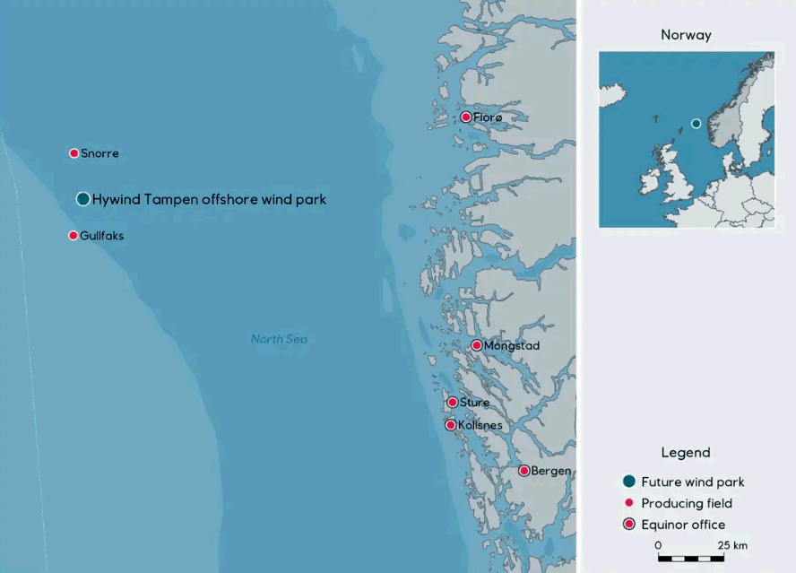 First Hywind Tampen turbine stands tall | 4C Offshore News