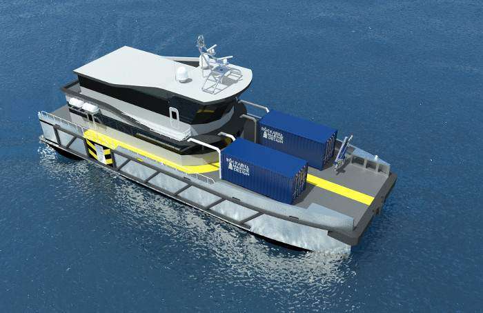 Rockabill Marine Design unveils green CTV TGS 4C | 4C Offshore News
