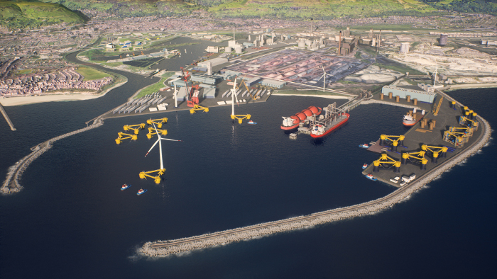Gwynt Glas inks floating wind MoU with South Wales Ports | 4C Offshore News