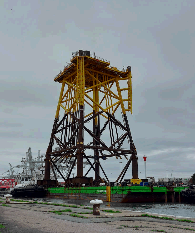 Calvados Jacket Arrives in France | 4C Offshore News