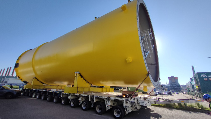 Windar Renovables' ships out first transition piece for Vineyard Wind 1 ...