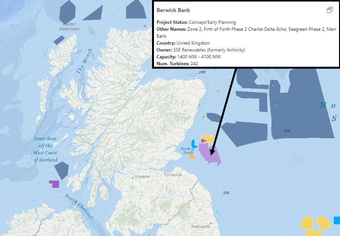 Consent application submitted for 4.1 GW Scottish offshore wind farm ...