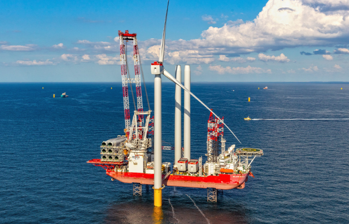 CrossWind installs first turbine at Hollandse Kust Noord | 4C Offshore News