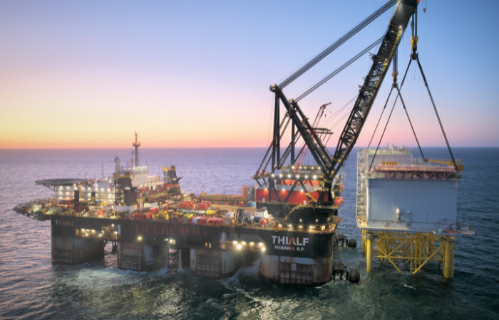 First ever unmanned HVDC installed at Dogger Bank | 4C Offshore News