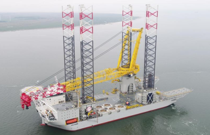 Largest offshore installation vessel arrives in UK TGS 4C | 4C Offshore ...
