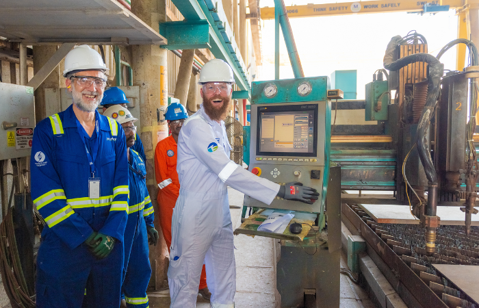 BorWin6: First steel cut for BorWin kappa TGS 4C | 4C Offshore News