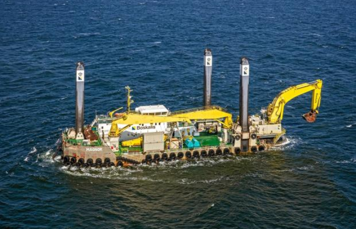 Velsen Beach obstacles removal for laying cables TGS 4C | 4C Offshore News