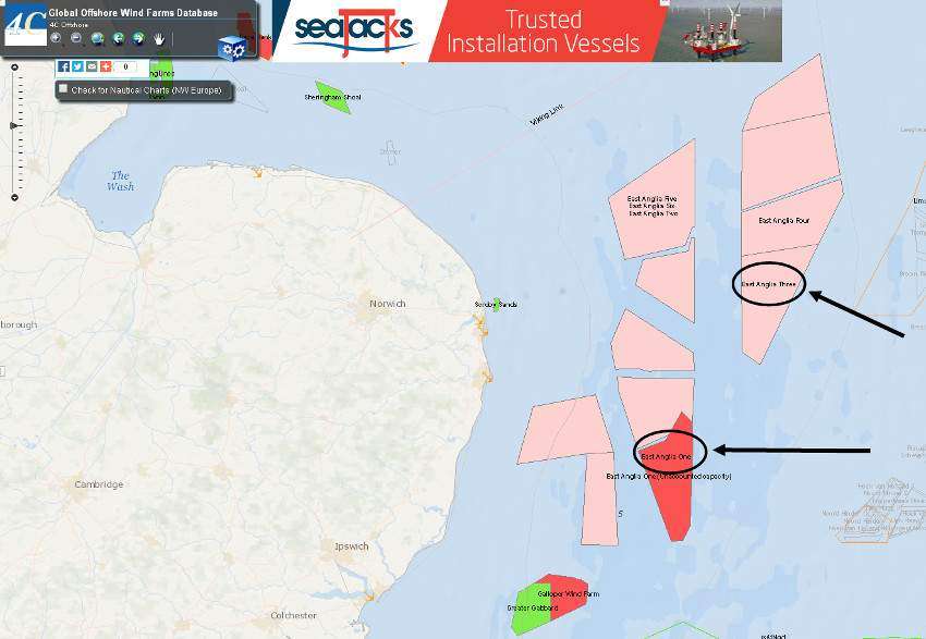 ScottishPower submits plans for EA3 | 4C Offshore News