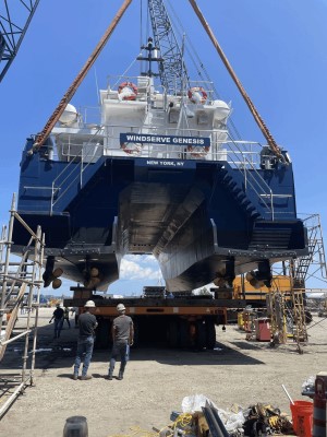 Senesco Marine launches CTV WindServe Genesis | 4C Offshore News