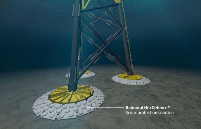 Balmoral launches innovative HexDefence for jacket foundations | 4C ...