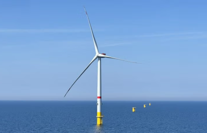 First wind turbine installed at Baltic Eagle offshore wind farm | 4C ...