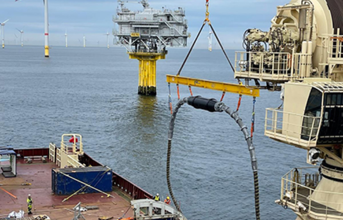 Rentel wind farm cable restored after four-month repair TGS 4C | 4C ...