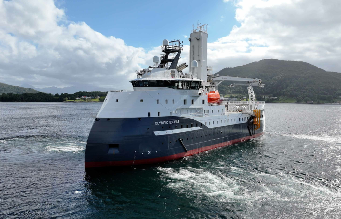Olympic Boreas CSOV delivered to Olympic Group TGS 4C | 4C Offshore News