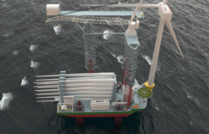 KNUD E HANSEN unveils groundbreaking offshore wind maintenance vessel ...