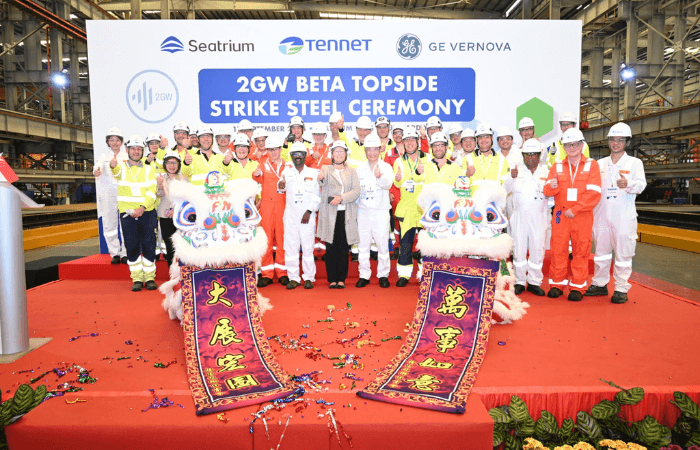 TenneT and GE Vernova Seatrium begin construction on first 2 GW ...