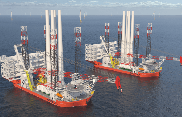 Cadeler secures vessel agreement for Asia-Pacific offshore wind ...