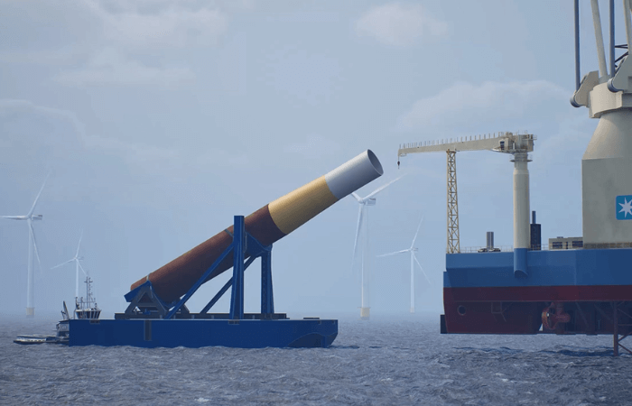 TWD and Maersk Offshore Wind develop innovative monopile installation concept TGS 4C | 4C ...