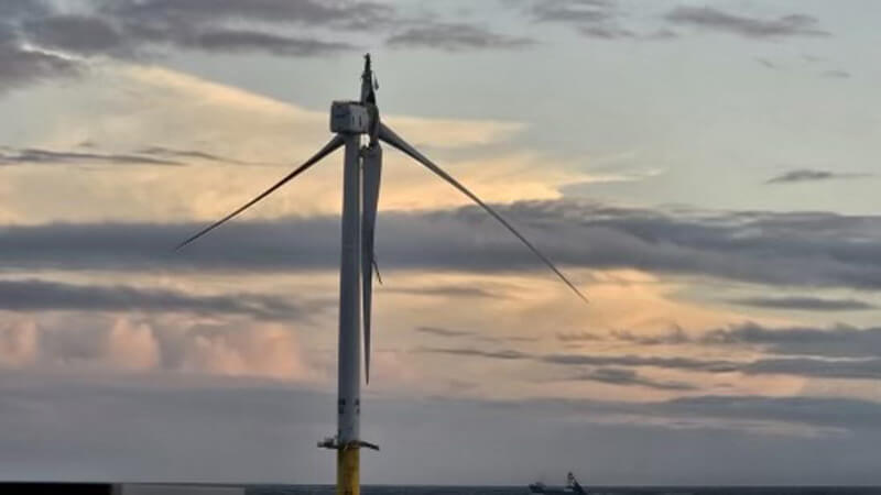 Wind turbines have bad days too - a Vineyard Wind Turbine has been ...