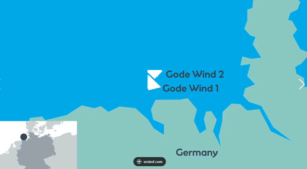 Gode Wind 3 (jointly owned by Ørsted and Nuveen Infrastructure) starts ...