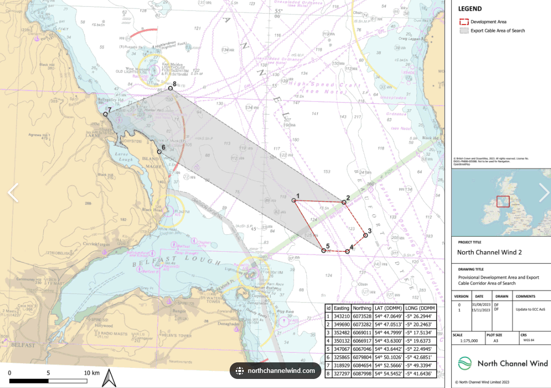 North Channel Wind supports government report on best offshore wind areas in Northern Ireland ...