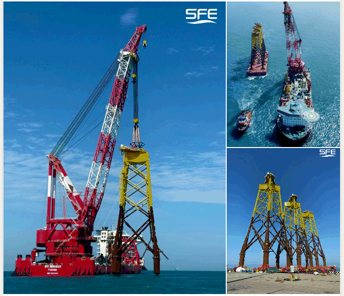 Shinfox Far East Company Pte Ltd (SFE) successfully installs the first jacket for TPC-II ...