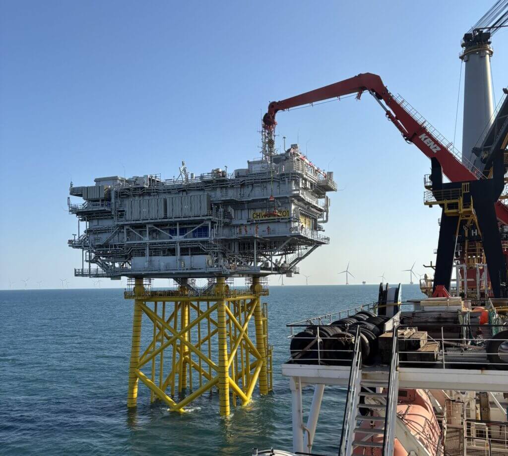 Offshore substation installed for Greater Changhua 2b and 4 offshore ...