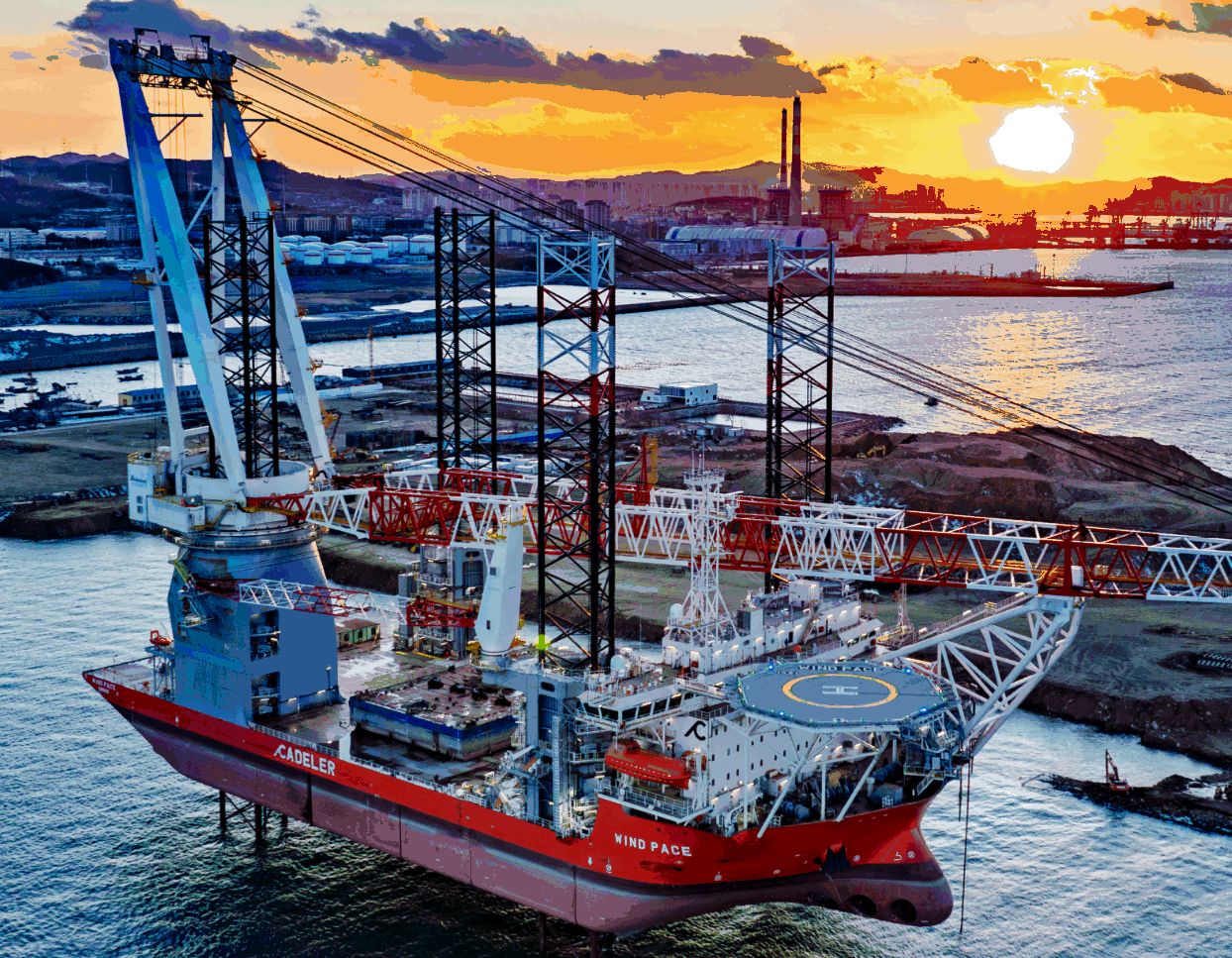 Cadeler takes delivery of its latest wind installation vessel, Wind ...