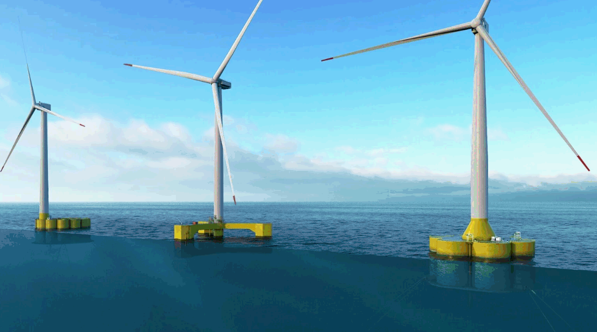 Aker Solutions has unveiled three new floating wind foundation designs ...